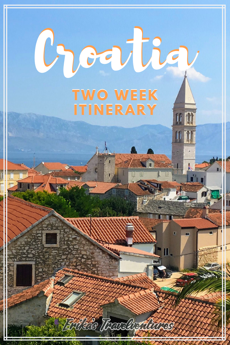 Two Weeks in Croatia Itinerary - Erika's Travelventures