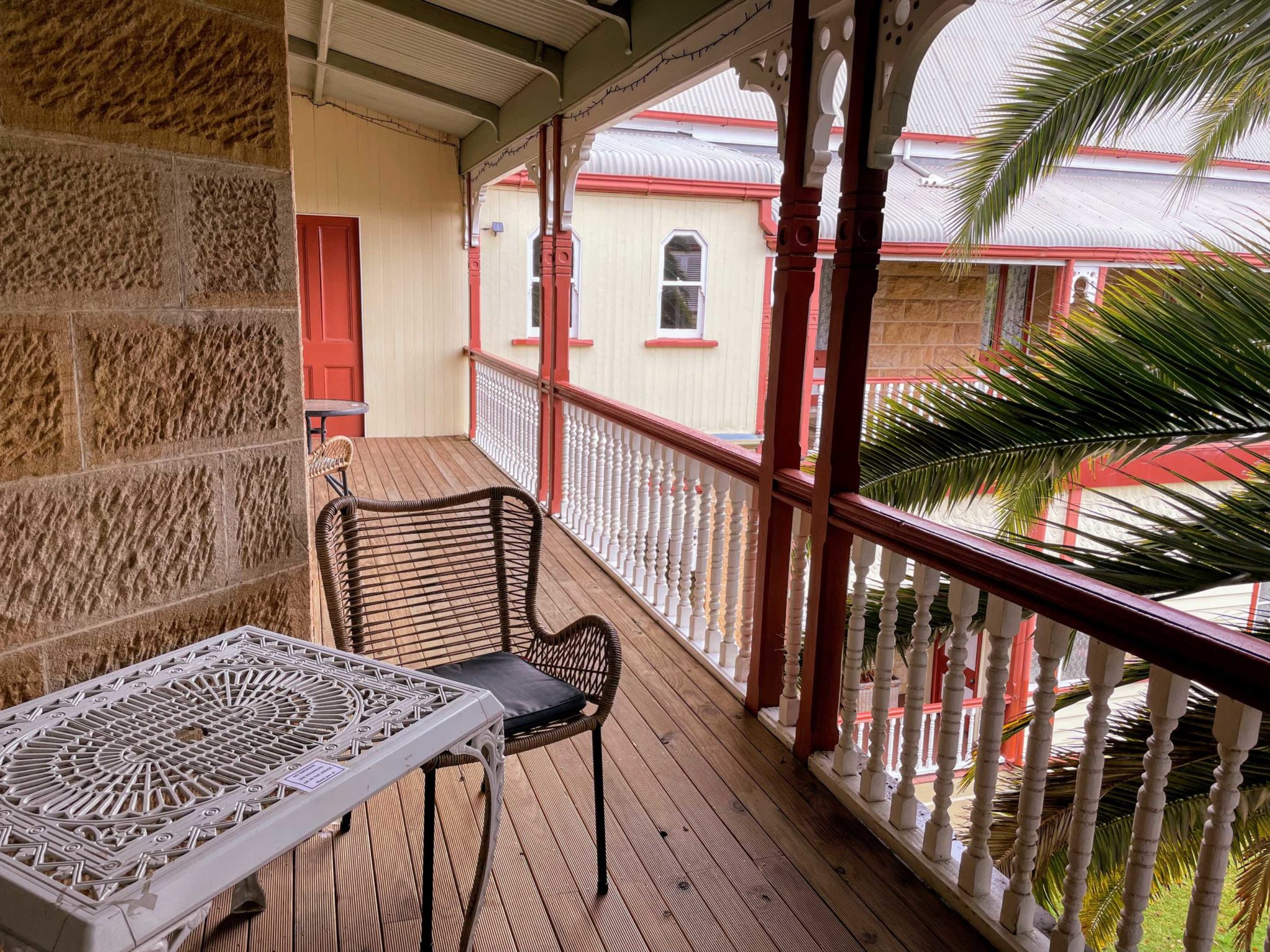 Staying at the Abbey Boutique Hotel in Warwick, Australia, a converted ...