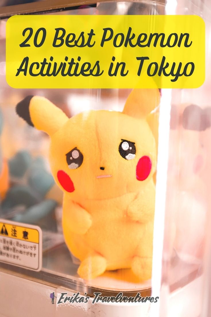 Ultimate List of Pokemon Things to do in Tokyo - Erika's Travelventures