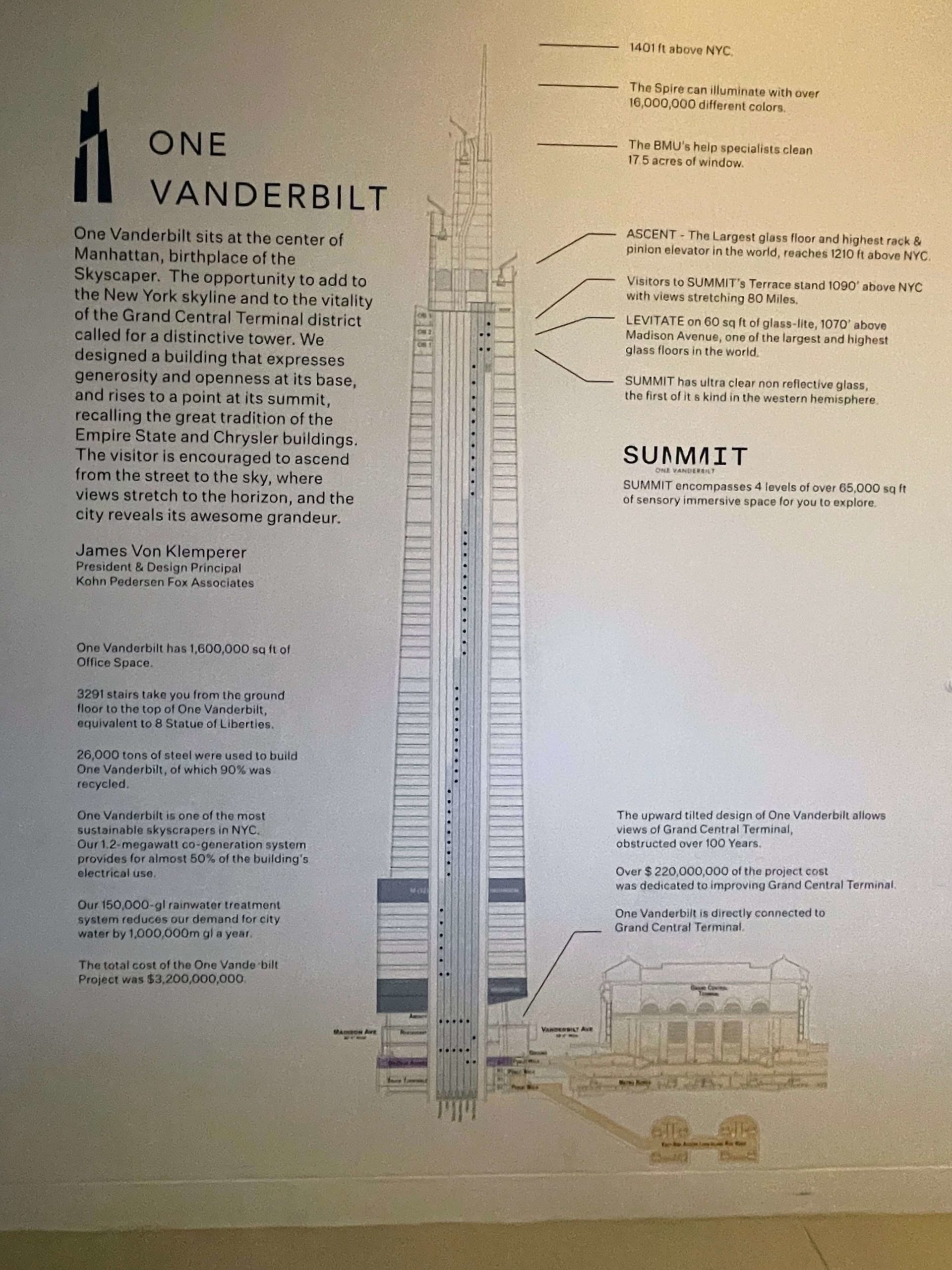 Visiting SUMMIT One Vanderbilt at Night - Erika's Travelventures